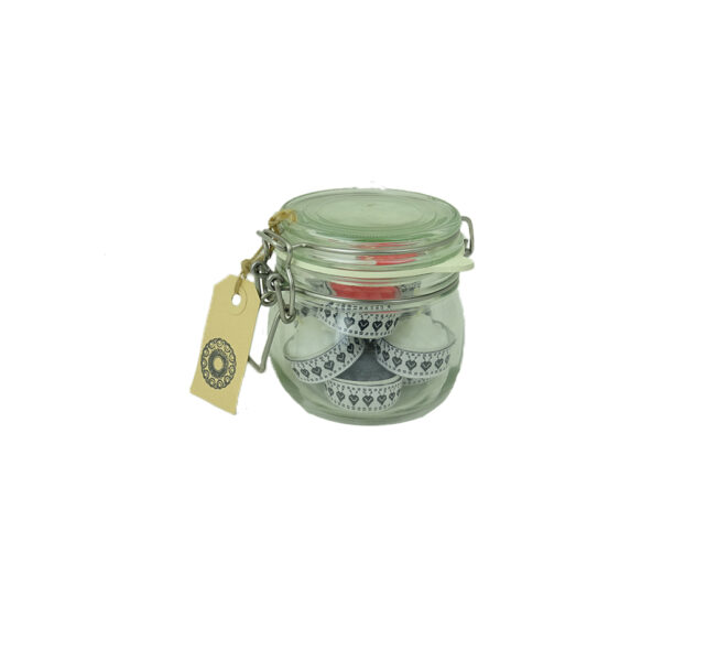 Waxinelichtjes in weckpot - Tragel